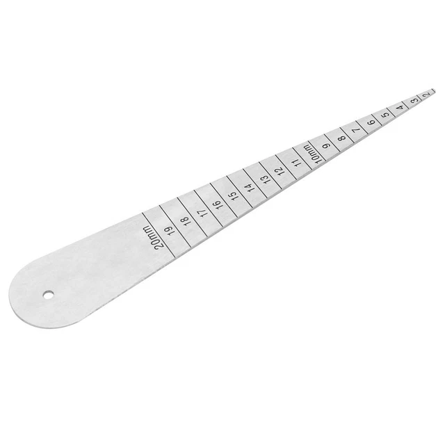 STAINLESS STEEL GAUGE Feeler Ruler 1 16 3 4 Flange Ruler Inner Diameter STAINLESS STEEL GAUGE Feeler Ruler 1 16 3 4 Flange Ruler Inner Diameter
