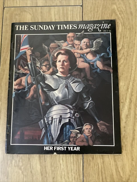 THE SUNDAY TIMES Magazine April 1980 Margaret Thatcher Her First Year £ ...