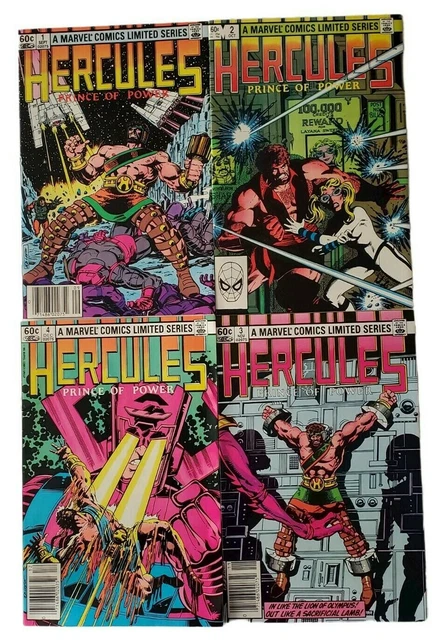 HERCULES PRINCE OF Power, Issues 1 - 4, Complete Vintage Collection ...