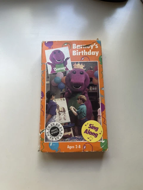 BARNEY’S BIRTHDAY VHS Tape 1992 Sing Along The Lyons Group £8.06 ...
