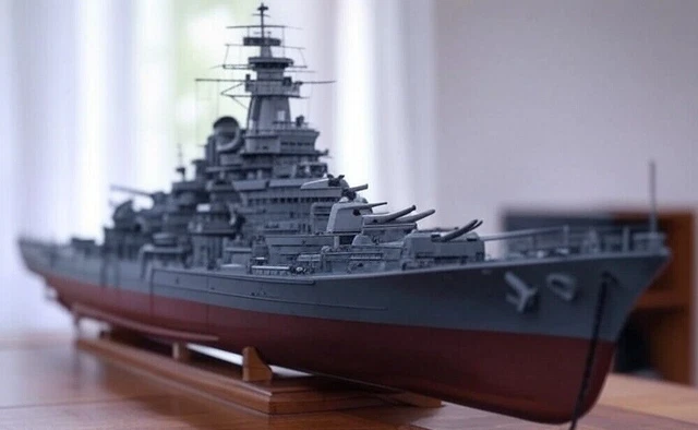 GIANT 1/144 SCALE 72" Yamato Battleship Model Ship Boat Plans ...