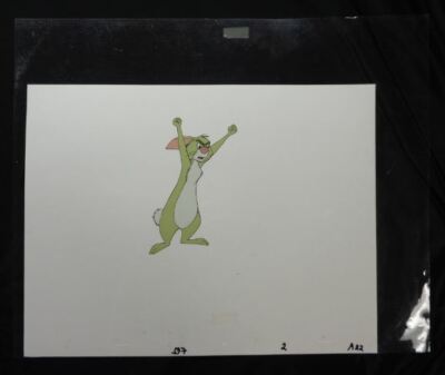 RABBIT WINNIE-THE-POOH ORIGINAL Production Cel OPC Animation Art Disney ...