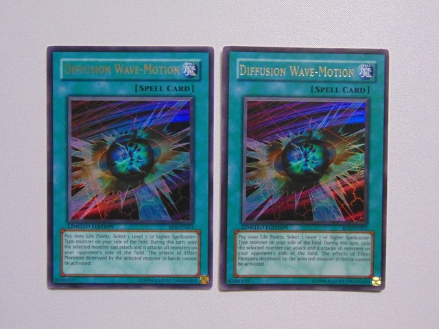 DIFFUSION WAVE-MOTION RDS-ENSE1 Limited Edition Ultra Rare x2 $4.80 - PicClick AU