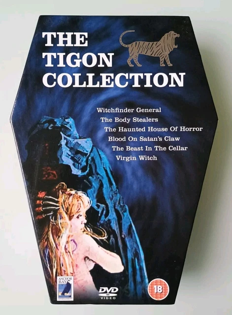 THE TIGON COLLECTION DVD (2005) George Sanders 6 Discs 1960s Horror ...