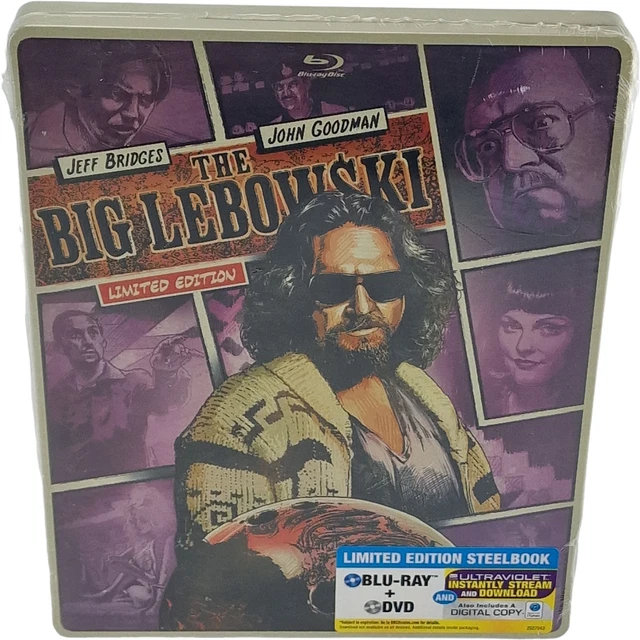 IL BIG LEBOWSKI Steelbook Blu-Ray + DVD + HD Edizione Limitata Zona ...
