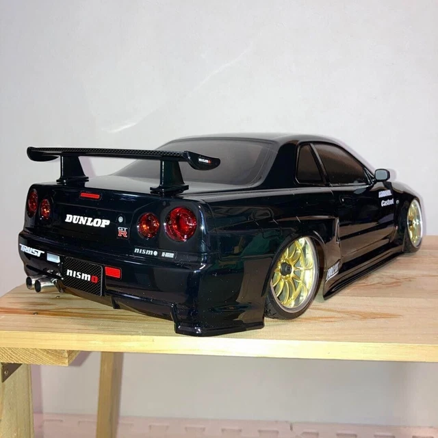 TAMIYA GT-R R34 RC radio control body only £139.56 - PicClick UK