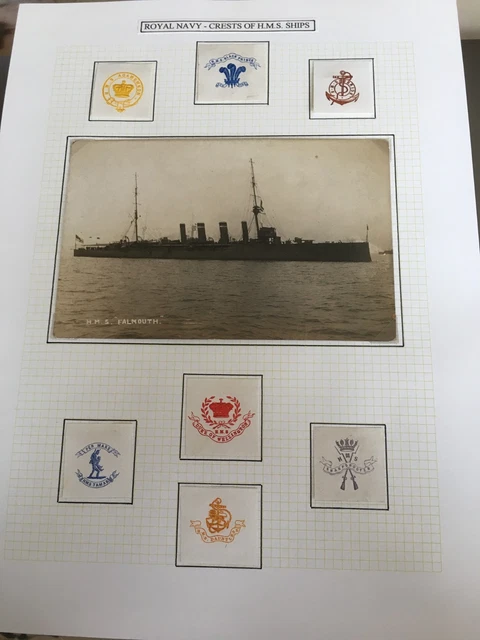 SEAL CREST STAMPS Royal Navy Seal Crests Of Hms Ships Number 2 £0.99 ...