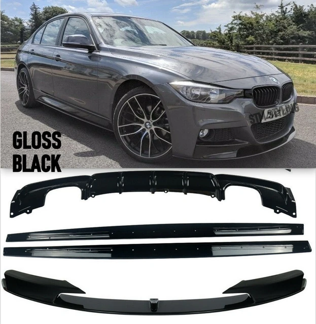 BMW 3 SERIES F30 F31 M Sport Performance Style Gloss Black Body Kit Uk ...