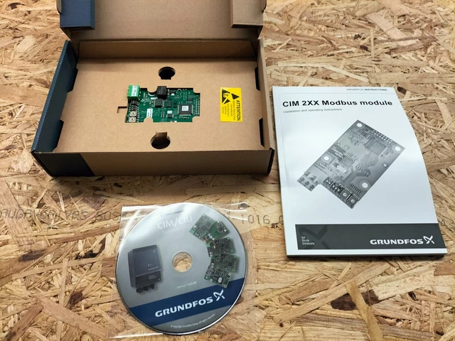 GRUNDFOS CIM 200 - Erweiterungsmodul Modbus-RTU - 96824796 V15 EUR 239 ...