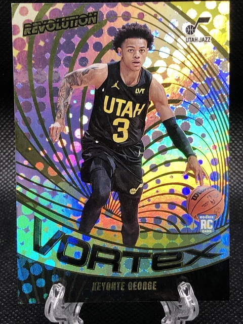 CARTE BASKETBALL RECRUE Keyonte George 2023-24 Revolution Vortex RC EUR ...