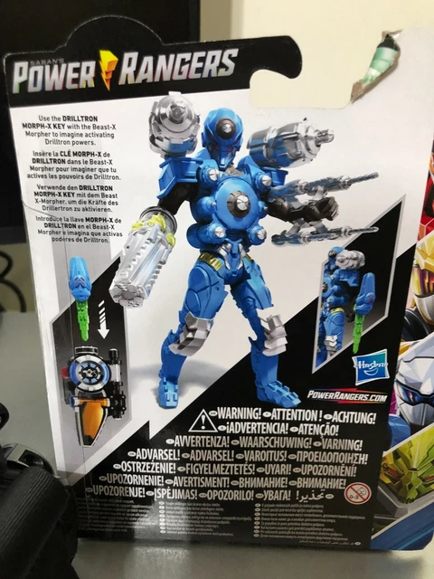 POWER RANGER BEAST Morpher X Fully working & Alien New Drilltron & Key ...