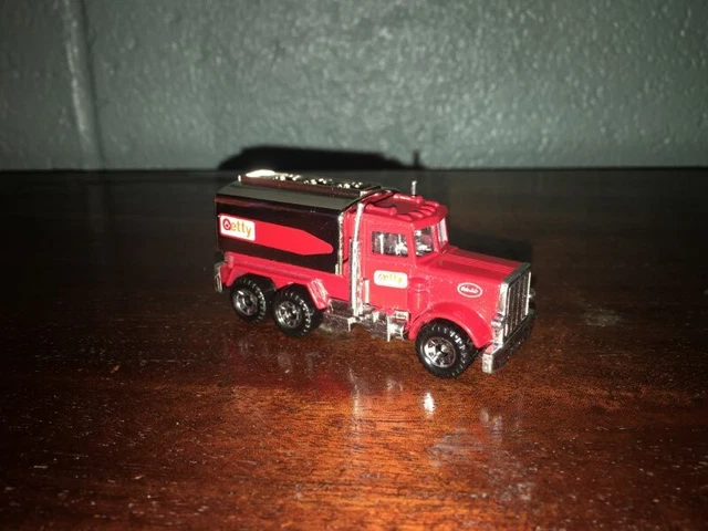 1:87 1981 MATCHBOX Peterbilt Tanker "Getty" Made In Macau! EUR 8,51 ...