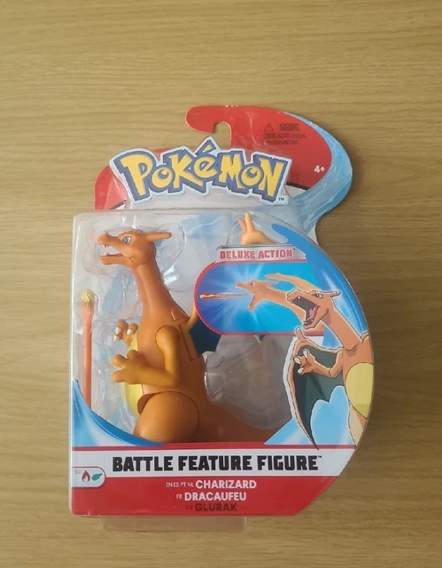 POKEMON BATTLE FEATURE figure CHARIZARD action toy JAZWARES NEW/BOXED £ ...