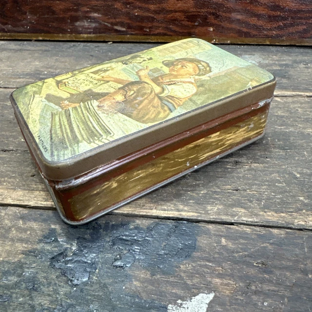 PASCALL CLAREMONT VINTAGE Confectionery Empty Tin Australian (Boy & Dog ...