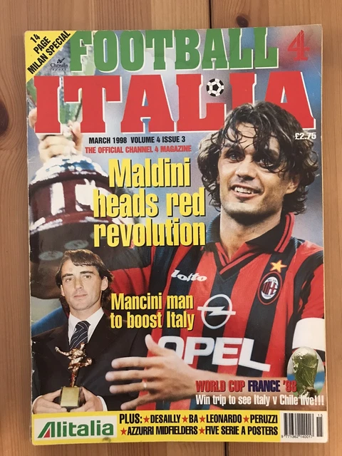 FOOTBALL ITALIA MAGAZINE March 1997 Volume 4 Issue 3 (Number 31) £0.99 ...