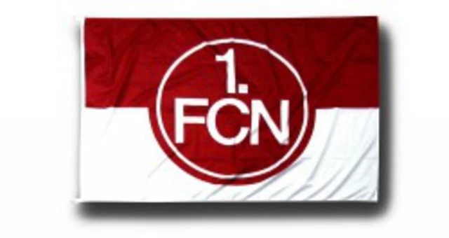 HISSFLAGGE FAHNE 1. FC Nürnberg Logo rot-weiß Flagge - 100 x 150 cm EUR ...