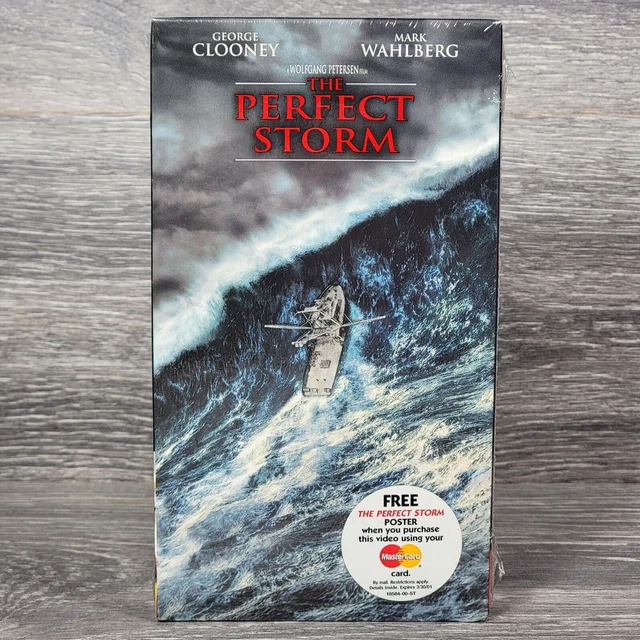 THE PERFECT STORM VHS Tape Movie Factory Sealed Mark Wahlberg George ...