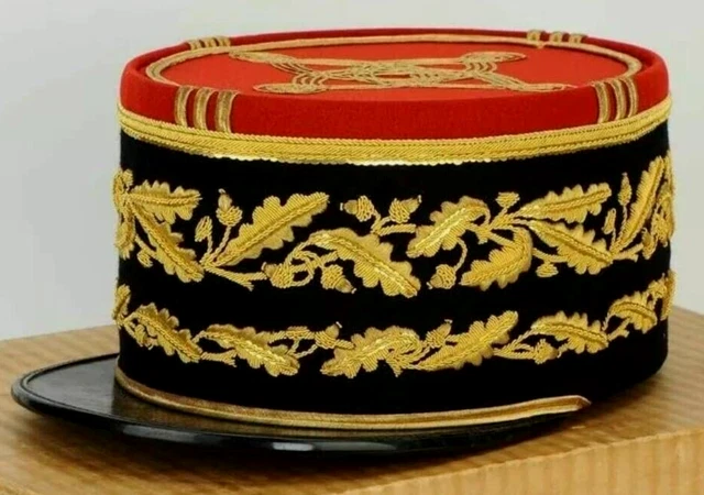 HANDMADE WWII FRENCH General's Divisional Kepi, Model 1931 - Authentic ...