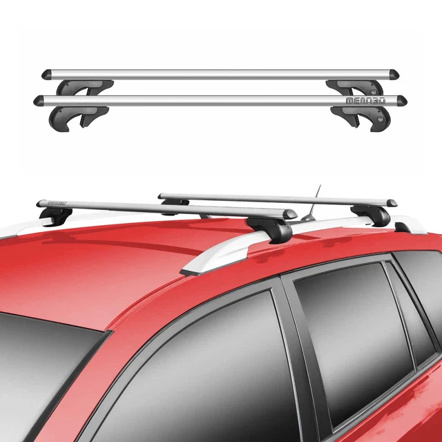 MENABO DACHTRÄGER GEPÄCKTRÄGER für Nissan Qashqai J11 2017-25 90kg Alu Grau EUR 119,99 - PicClick DE