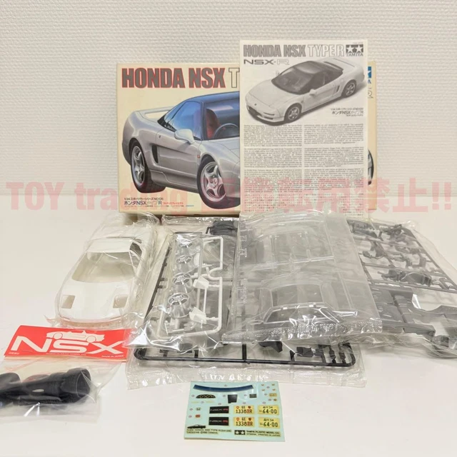 TAMIYA 1/24 HONDA NSX Type-R Plastic Model Kit Vintage Decal Damaged £ ...