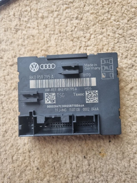AUDI A4 B8 Door Control Module Unit Ecu Rear Left Side 2008 - 2015 £10. ...