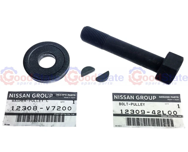 GENUINE NISSAN PATROL Y60 GQ RB30 S 3.0L Harmonic Balancer Bolt Washer ...