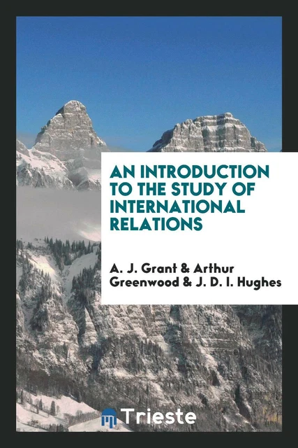 AN INTRODUCTION TO the study of international relations $28.36 ...