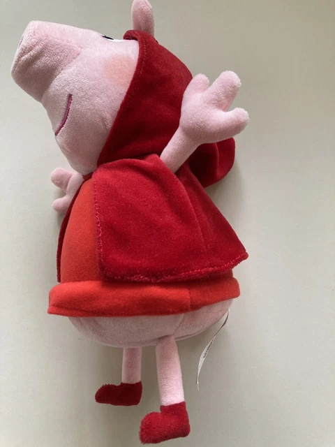 PEPPA PIG AS Little Red Riding Hood Soft Toy TV Cartoon Character Good ...