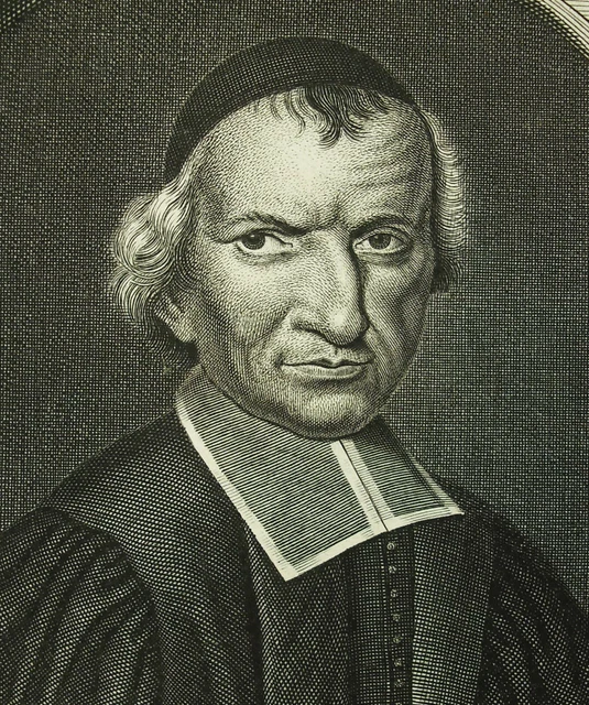 GRANDE ANTOINE ARNAULD Giansenista c1720 -a Philosopher Sacerdote ...