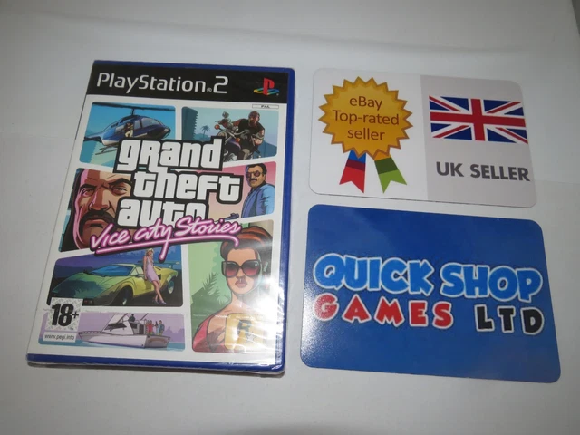 Grand Theft Auto Vice City Stories Ps2 New Sealed Playstation 2 Pal Eur