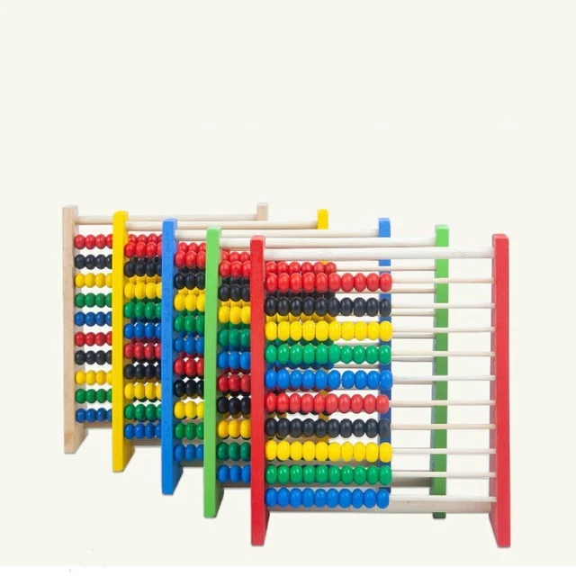RED BLUE CALCULATION Bead Educational Calculation Rack Counting ...
