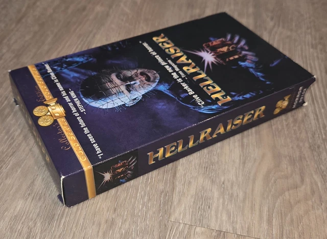 HELLRAISER (VHS,1996,ENGLISH,COLLECTOR'S EDITION) tested $13.00 ...