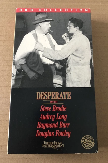 DESPERATE - STEVE Brodie/Audrey Long/Anthony Mann 1947 VHS!!! £10.77 ...