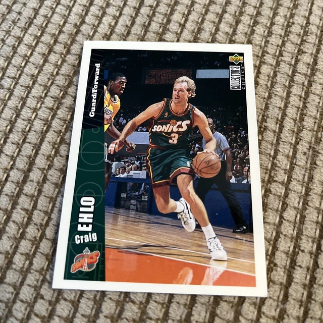 1996-97 COLLECTOR'S CHOICE Craig Ehlo Seattle SuperSonics #331 EUR 4,43 ...