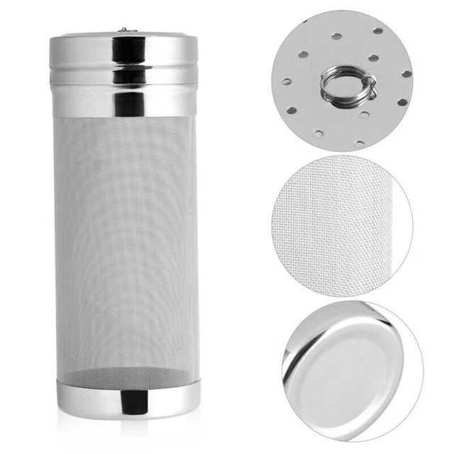 STAINLESS STEEL 300 Micron Ultra Fine Mesh Brewing Beer Hopper Filter ...