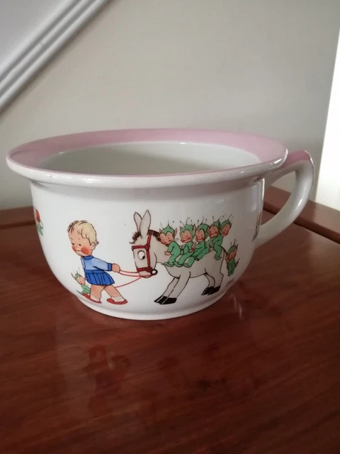 RARE MABEL LUCIE Attwell Small Chamber Pot/Potty ~ 1920/1930 £102.60 ...