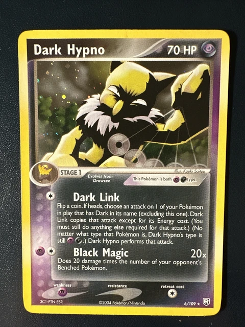 DARK HYPNO EX Team Rocket Returns 6/109 Holo 2004 Pokemon Card $17.95 ...