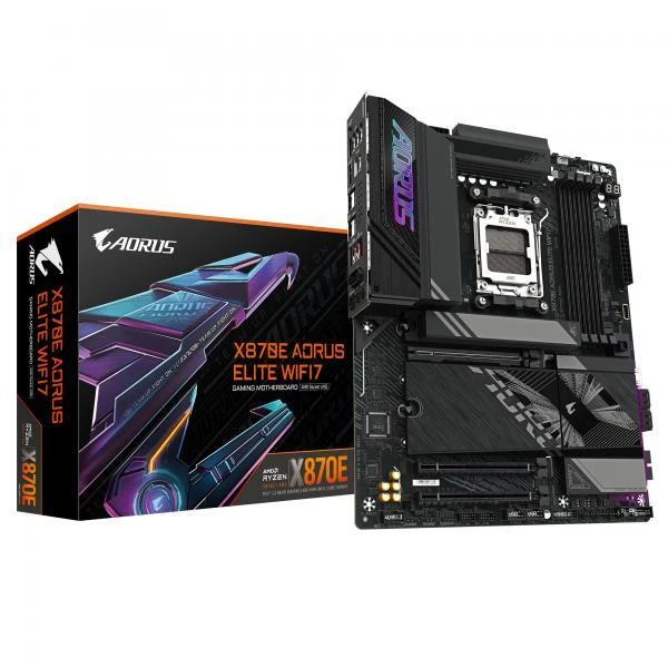 GIGABYTE X870E AORUS ELITE WIFI7 Scheda Madre - Supporta CPU AMD Ryzen ...