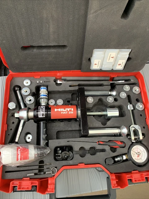 HILTI HAT 28 S HYDRAJAWS Anchor Tester Kit. £800.00 - PicClick UK