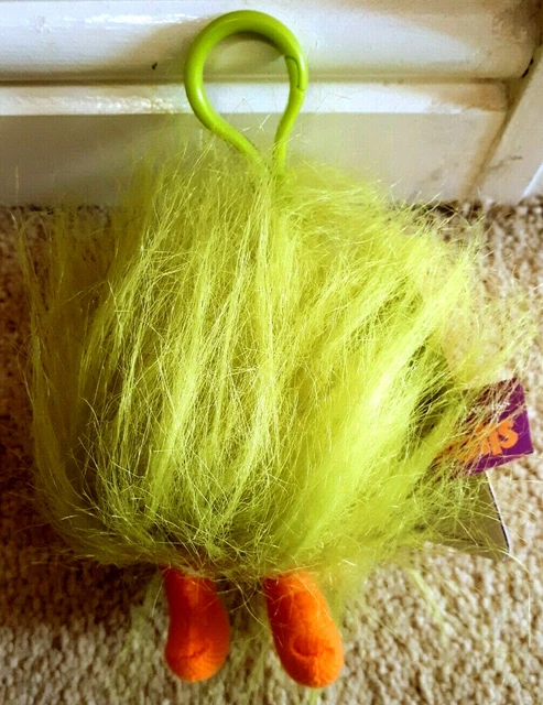 DREAMWORKS TROLLS FUZZBERT Plush Soft Toy Teddy Keyring Bag Clip On ...
