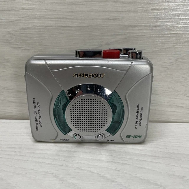 GOLDYIP GP-821 CASSETTE Tape Player NEEDS TLC **Read Description** £6.99 - PicClick UK