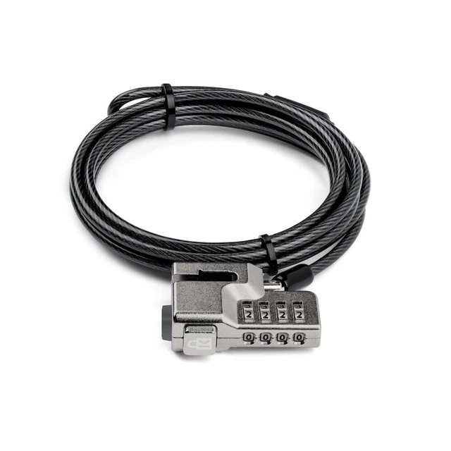 KENSINGTON 4-WHEEL COMBINATION Lock Security Cable For Surface Pro/Go ...