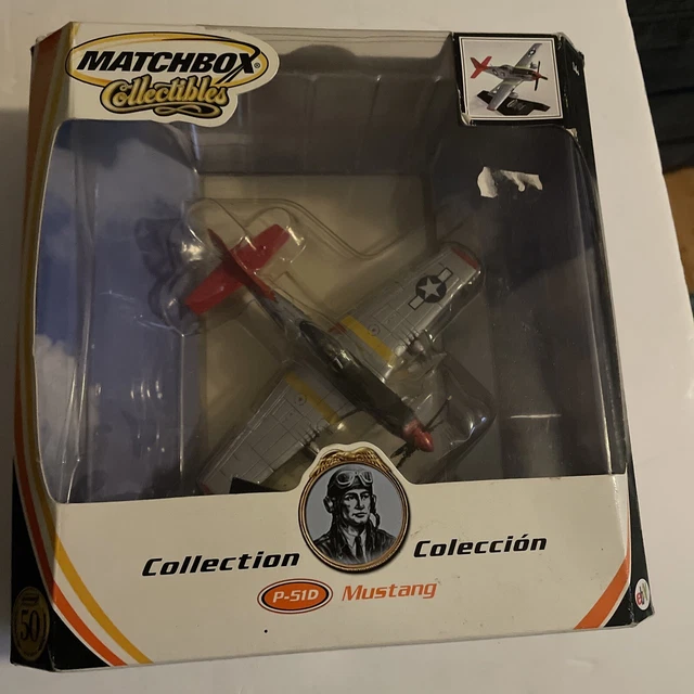 MATCHBOX COLLECTIBLES P-51D Mustang WWII Model Plane Diecast Metal £22.99 - PicClick UK