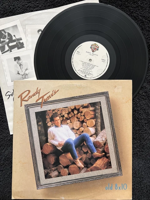 RANDY TRAVIS - alt 8x10 (Is It Still Over etc.) Vinyl LP IMPORT 1988 ...