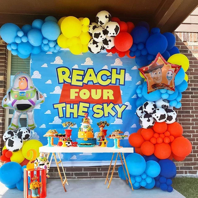 COW TOY STORY Farm Circus Party Decor Baby Shower Birthday Balloon Arch ...
