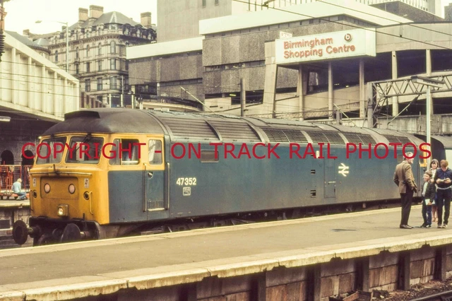 UK RAILWAY PHOTOGRAPH Of Class 47 47352. Rm47-959 £1.70 - PicClick UK