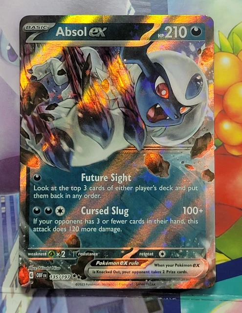 POKEMON TCG ABSOL ex SV03: Obsidian Flames 135/197 Holo Double Rare $3. ...