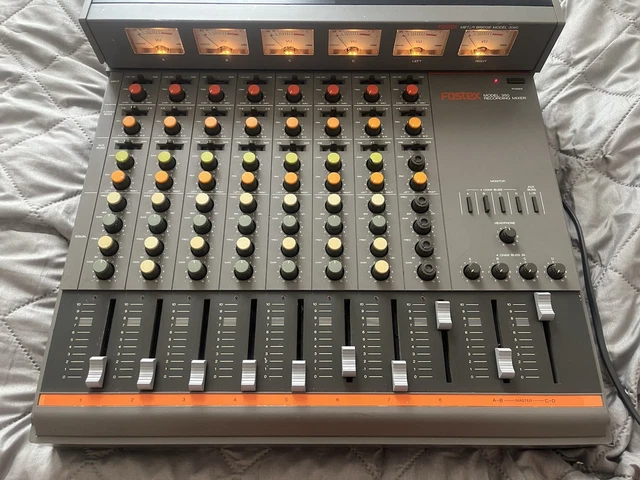FOSTEX 350 Mixer 8 channels for Reel To Reel Fostex A8 £300.00 ...