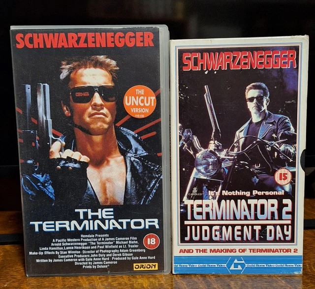 TERMINATOR 1 & 2 Judgement Day Including the making of T2 VHS RELISTED ...