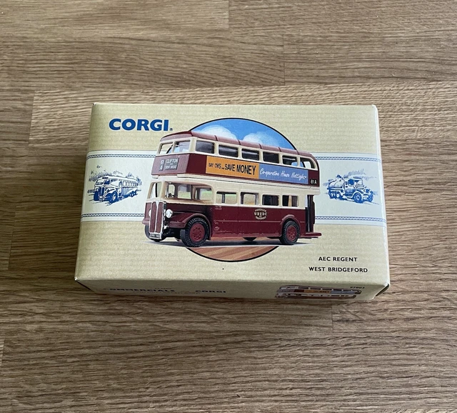 CORGI AEC REGENT Bus West Bridgford Bus Company (WBUDC) Nottingham £10. ...